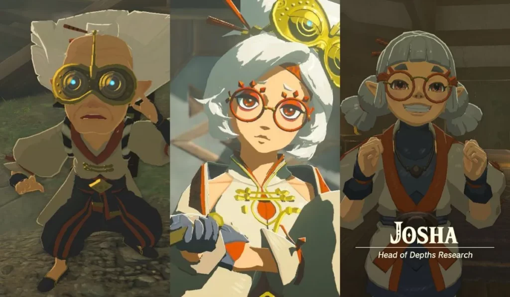 Os principais e novos personagens de Zelda: Tears of the Kingdom
