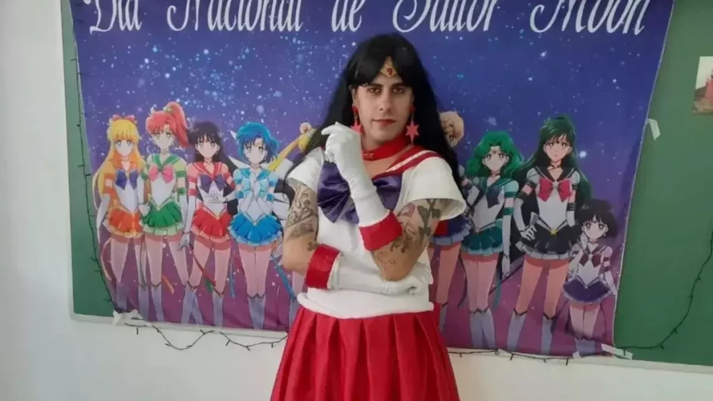 Gildecy Rachel surpreende ao encarnar a icônica Sailor Marte