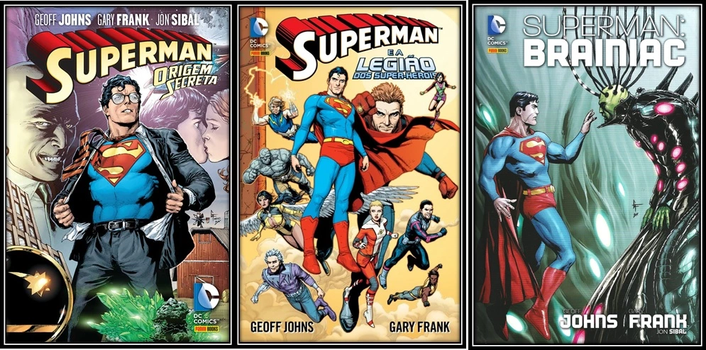 5 Quadrinhos Do Superman Por Geoff Johns